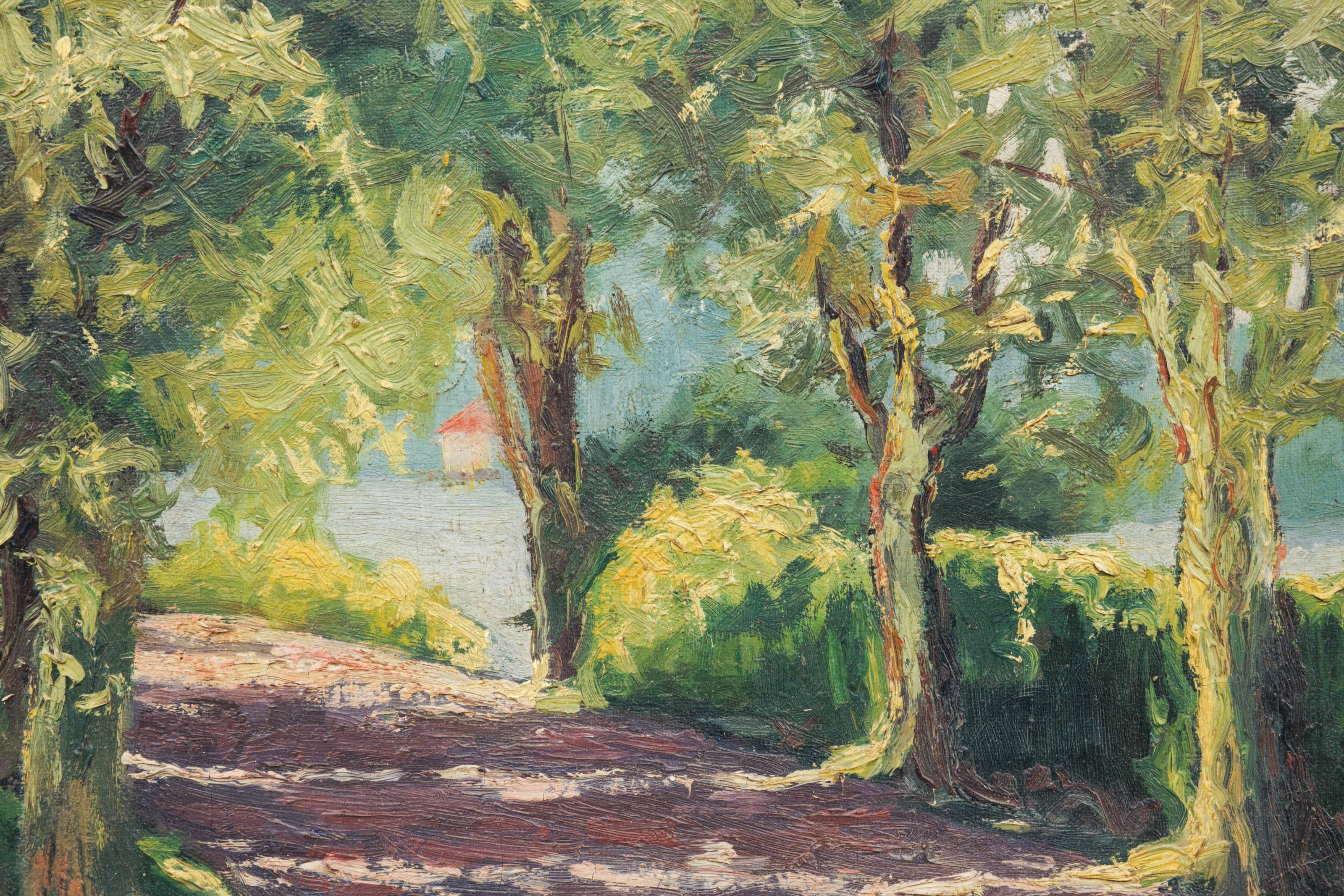 Charles Houyoux | Sur les bords du lac de Genval (1930) | MutualArt