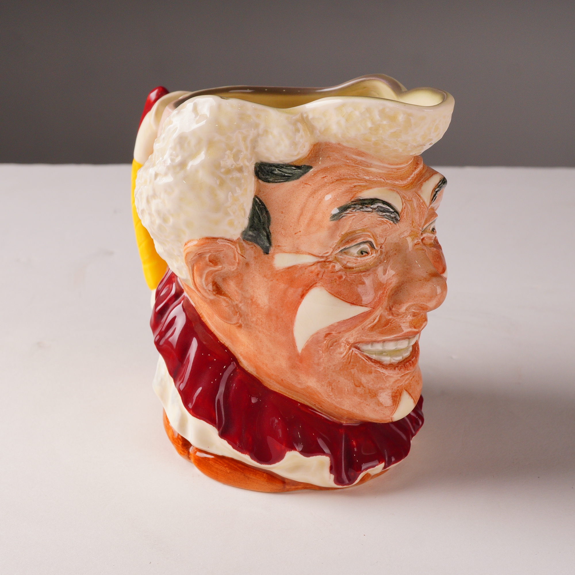 Harry Fenton | Royal Doulton Large Character Jug, The Clown - White ...