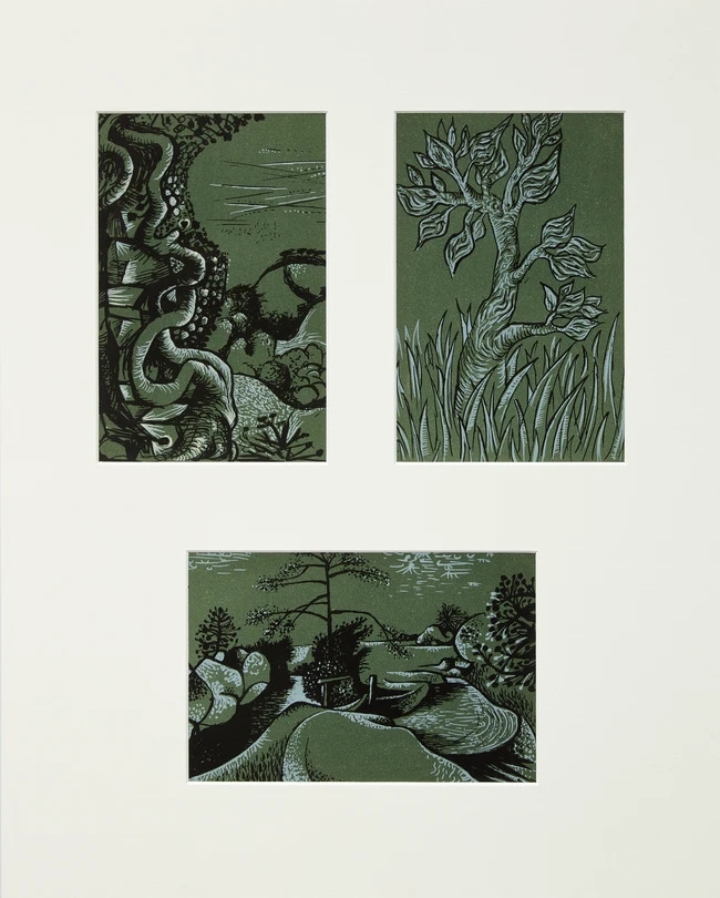John Craxton | Sixteen prints for Visionary Poems and Passages or The ...