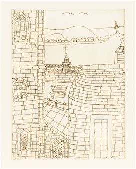 Bryan Pearce | A Glimpse of the Harbour | MutualArt