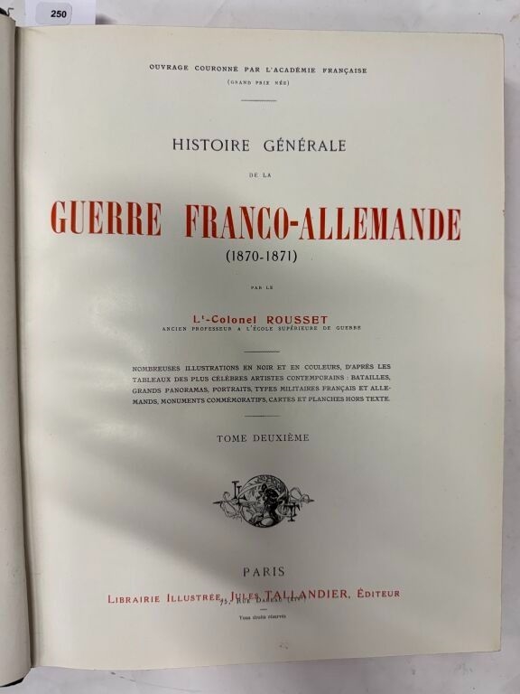 Édouard Jean Baptiste Detaille | Histoire générale de la guerre franco ...
