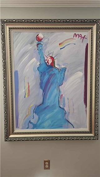 Peter Max | Statue of Liberty Ver VIII # 117 (2017) | MutualArt