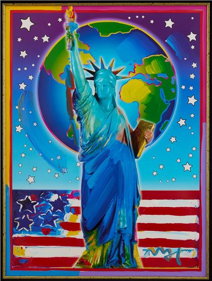 Peter Max | Peace on Earth II | MutualArt
