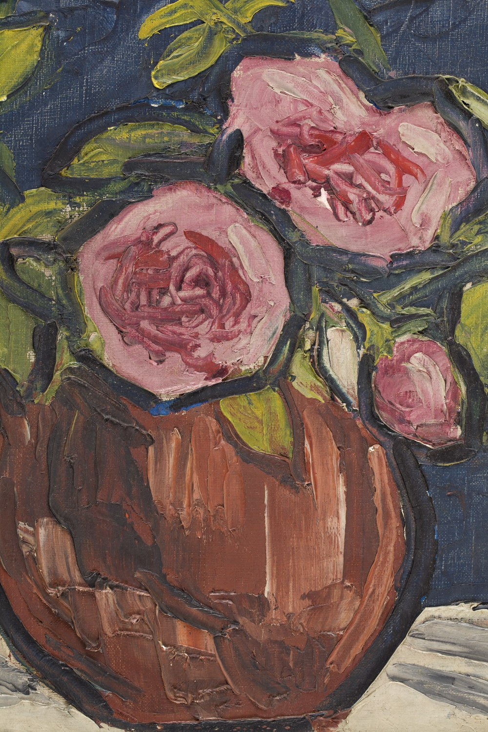 Kazimierz Zieleniewski | Roses in the Vase | MutualArt