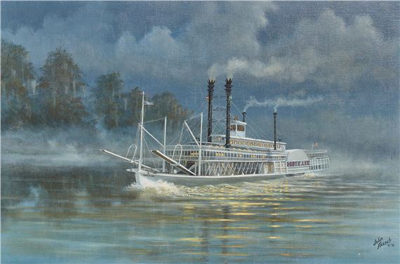 John French | Robert E. Lee Steamboat (1976) | MutualArt