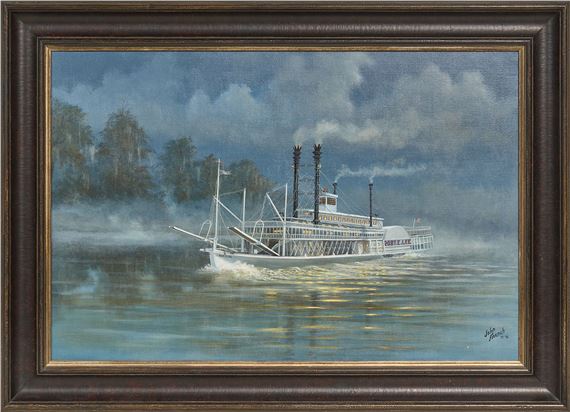John French | Robert E. Lee Steamboat (1976) | MutualArt