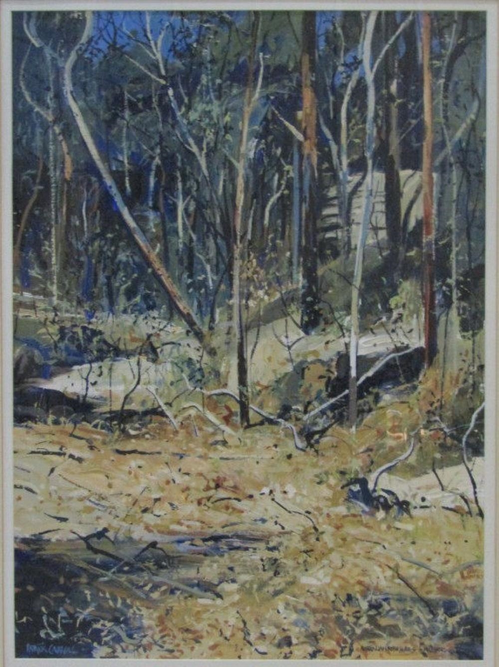 Patrick Carroll | Hillside Australian Bush series | MutualArt