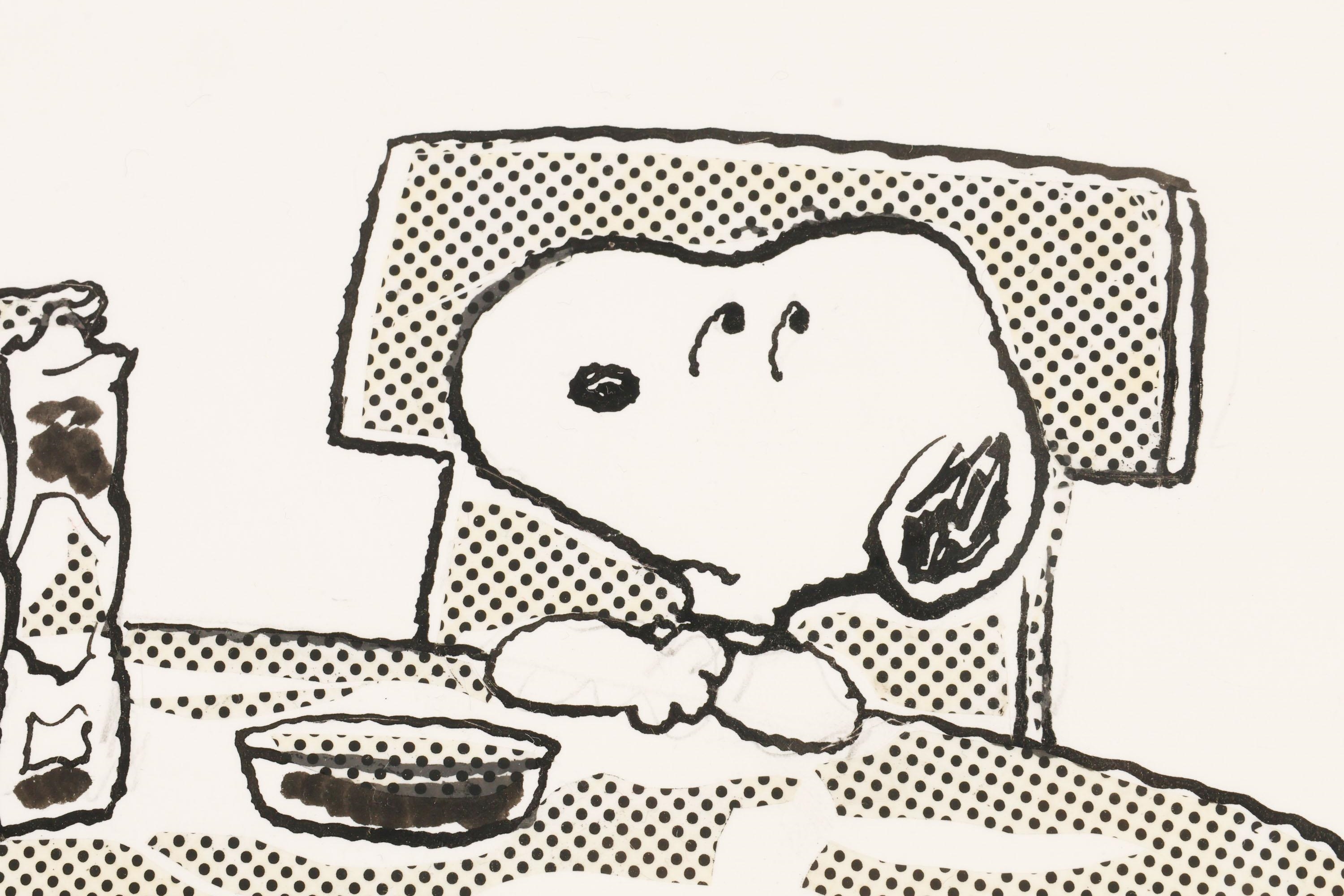 Charles Schulz | Peanuts Snoopy Cartoon (1994) | MutualArt