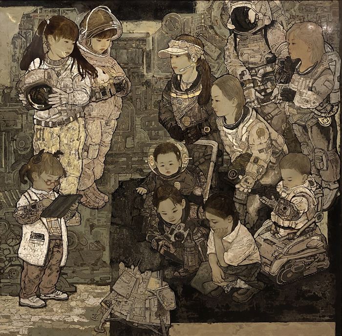 The Slow Evolution of Chinese Representational Art