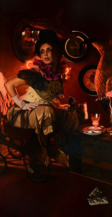 Pamela Wilson and the Absinthe Drinkers