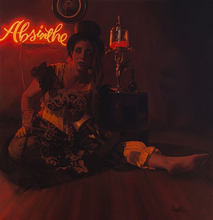 Pamela Wilson and the Absinthe Drinkers