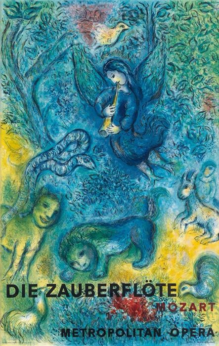 Marc Chagall’s Massive Curtain From the Famed “Magic Flute”