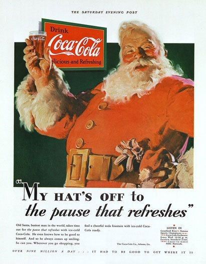 Santa Claus Through the Ages: Christmastime Art Then and Today