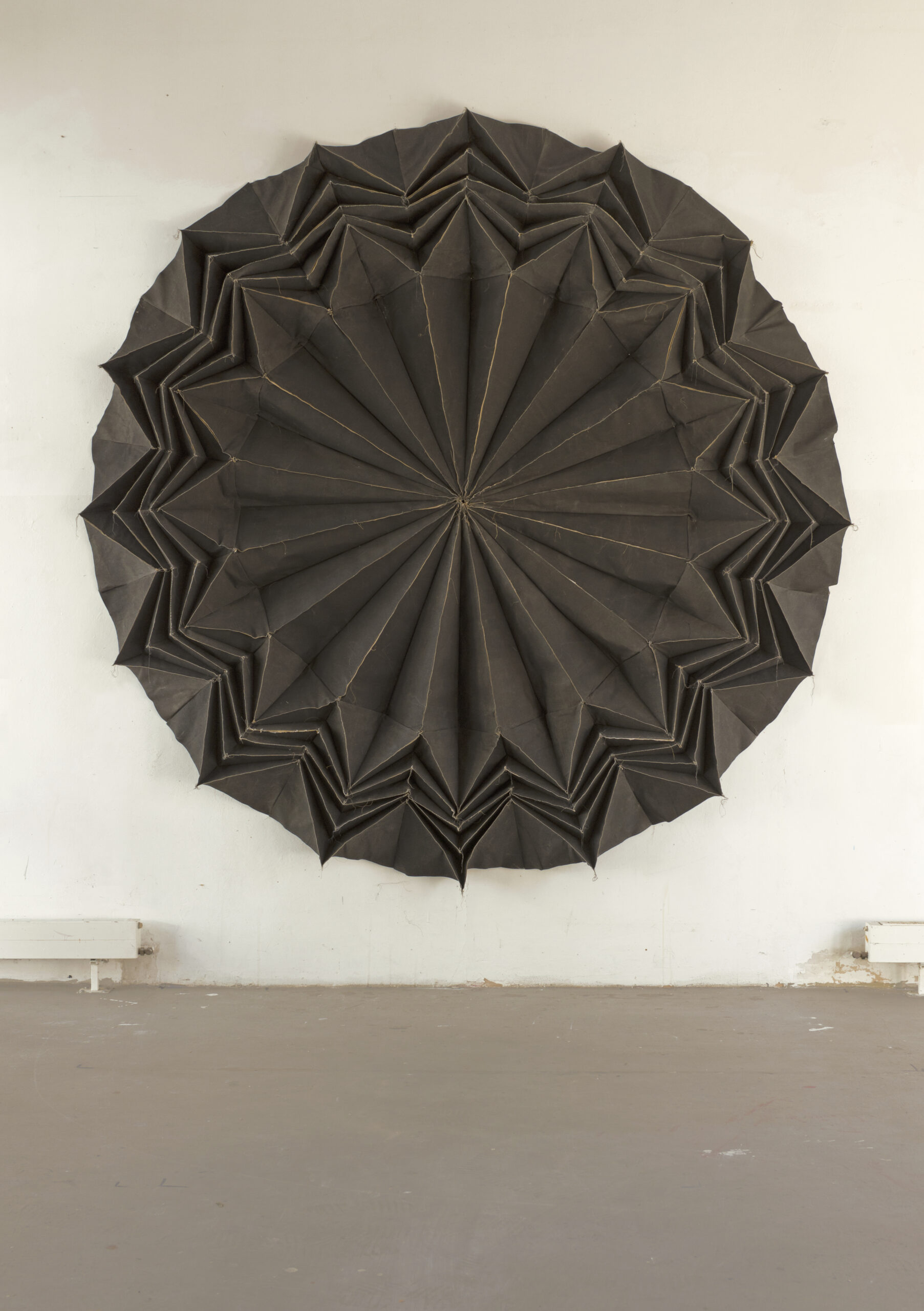 Alke Reeh | Sewed Ceiling (Untitled Black and Gold) – Detail | MutualArt