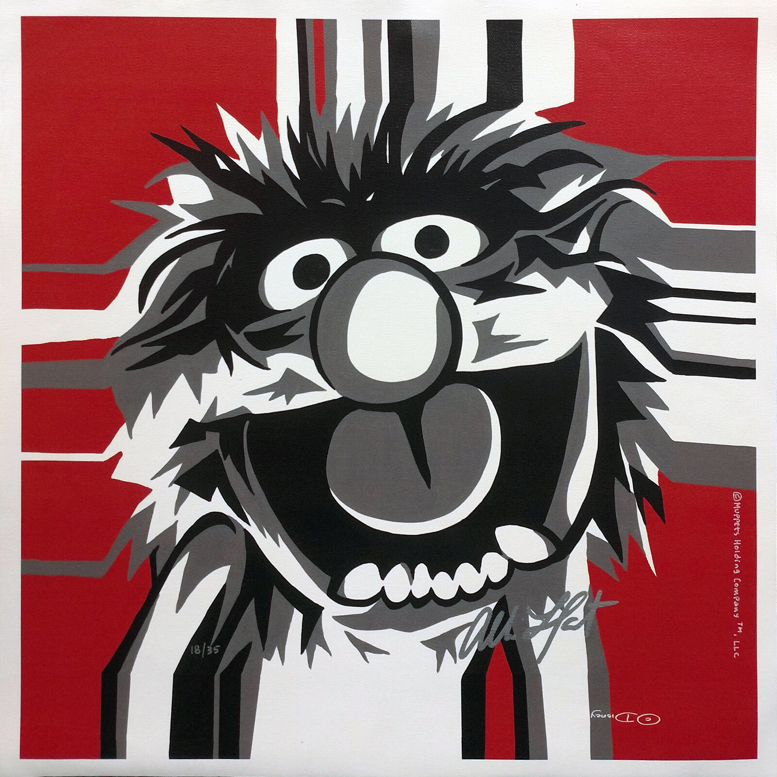 Allison Lefcort | Muppets - Animal (circa 2000) | MutualArt