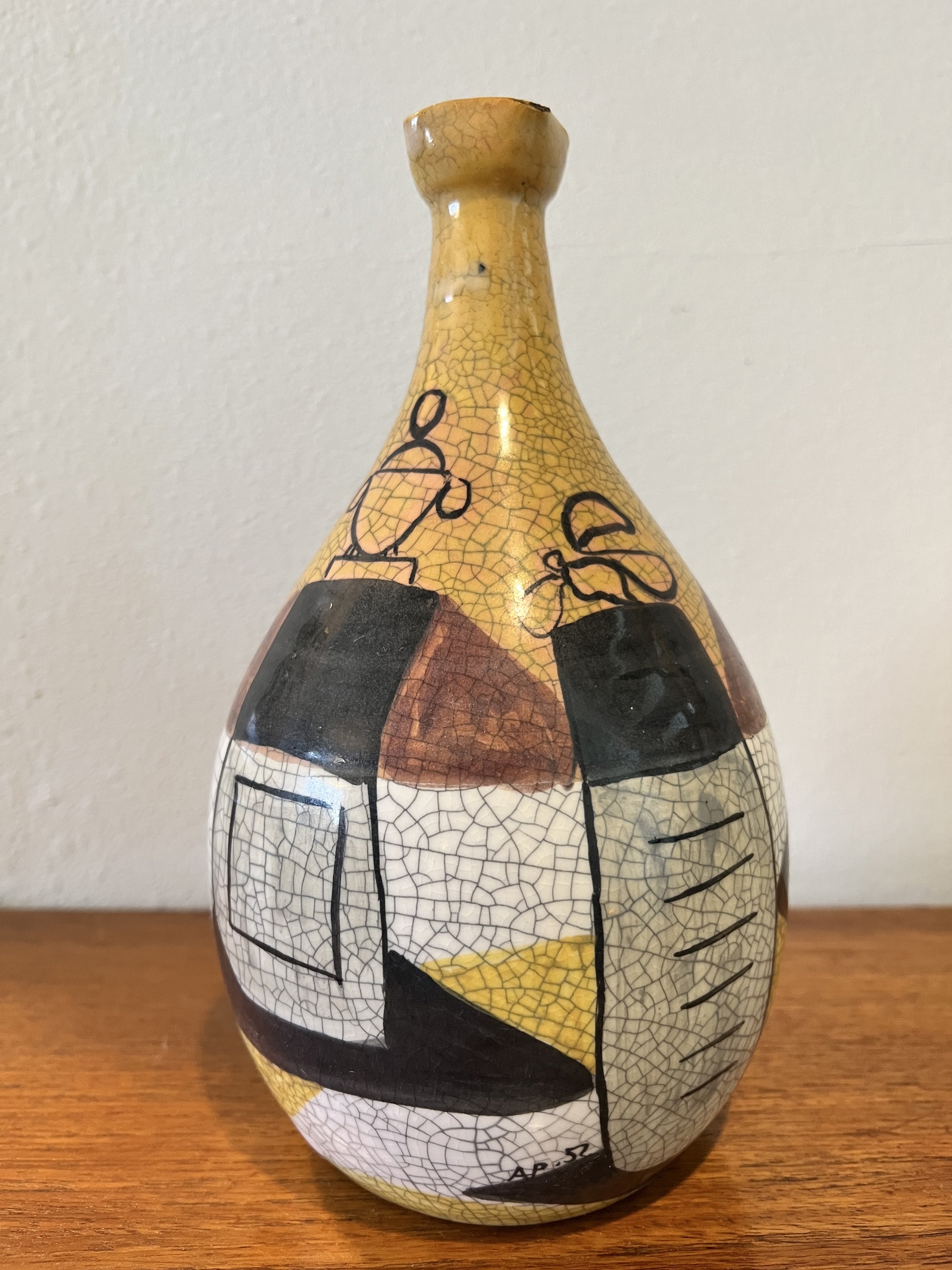 Amelia Peláez | Abstract vase (1957) | MutualArt