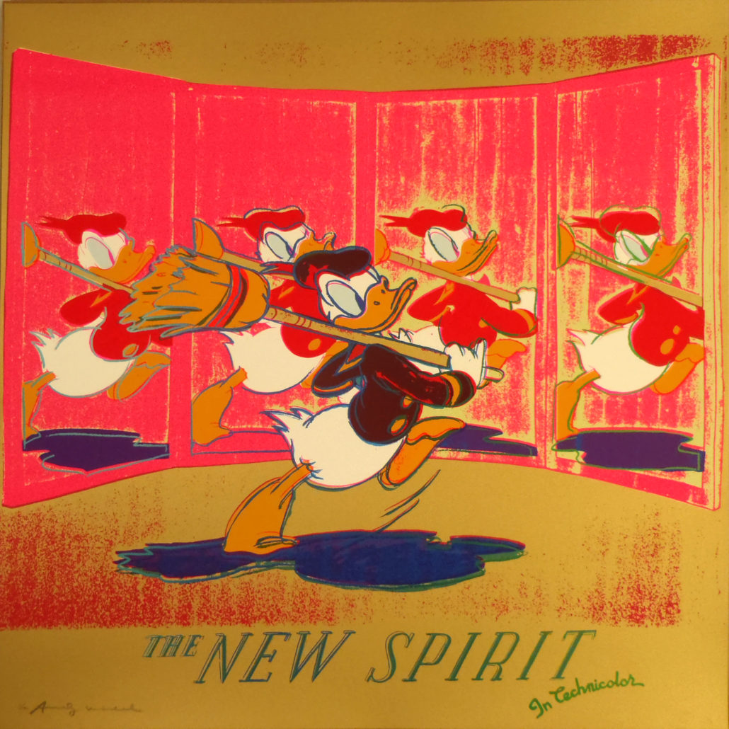 Andy Warhol | The New Spirit (Donald Duck) [II.357] (1985) | MutualArt