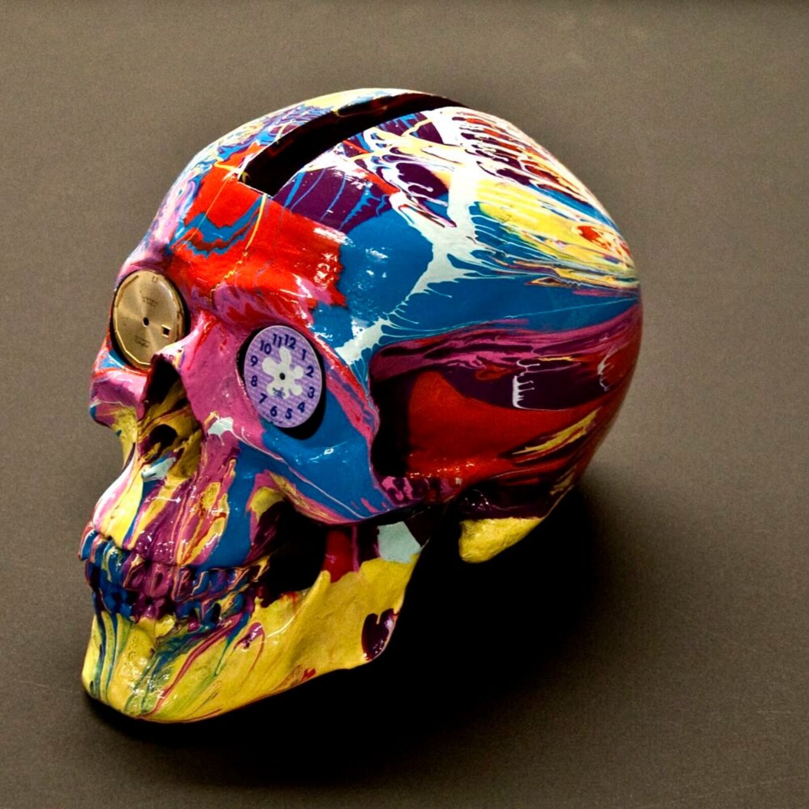 Damien Hirst | The Hours Spin Skull (2009) | MutualArt