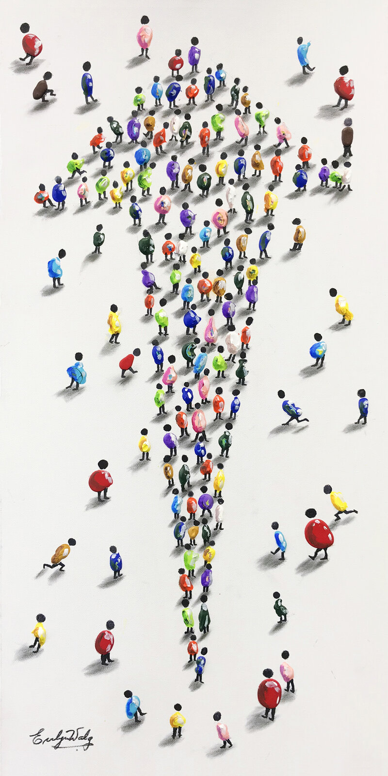 Evelyn Walg | Upwards (circa 2020) | MutualArt