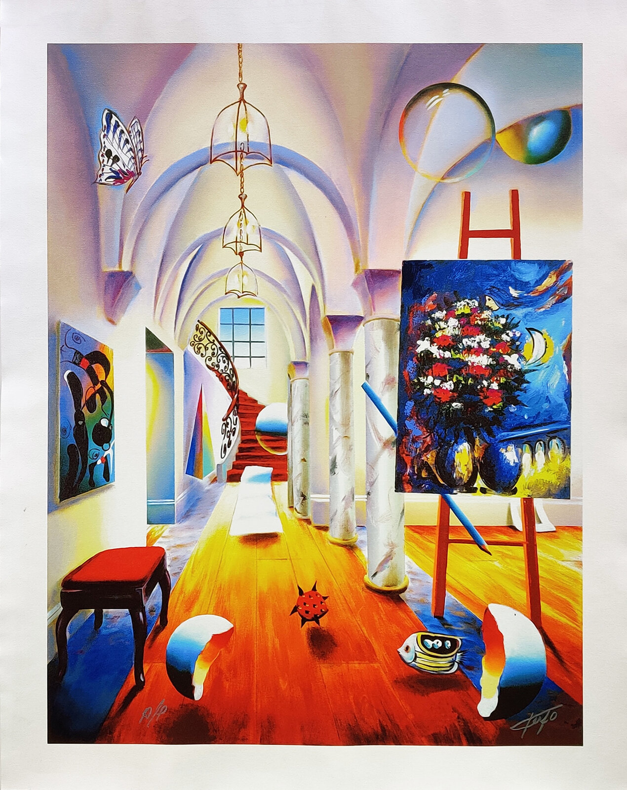 Fernando de Jesus Oliveira | Imperial Columns (Miro Chagall) (2005 ...