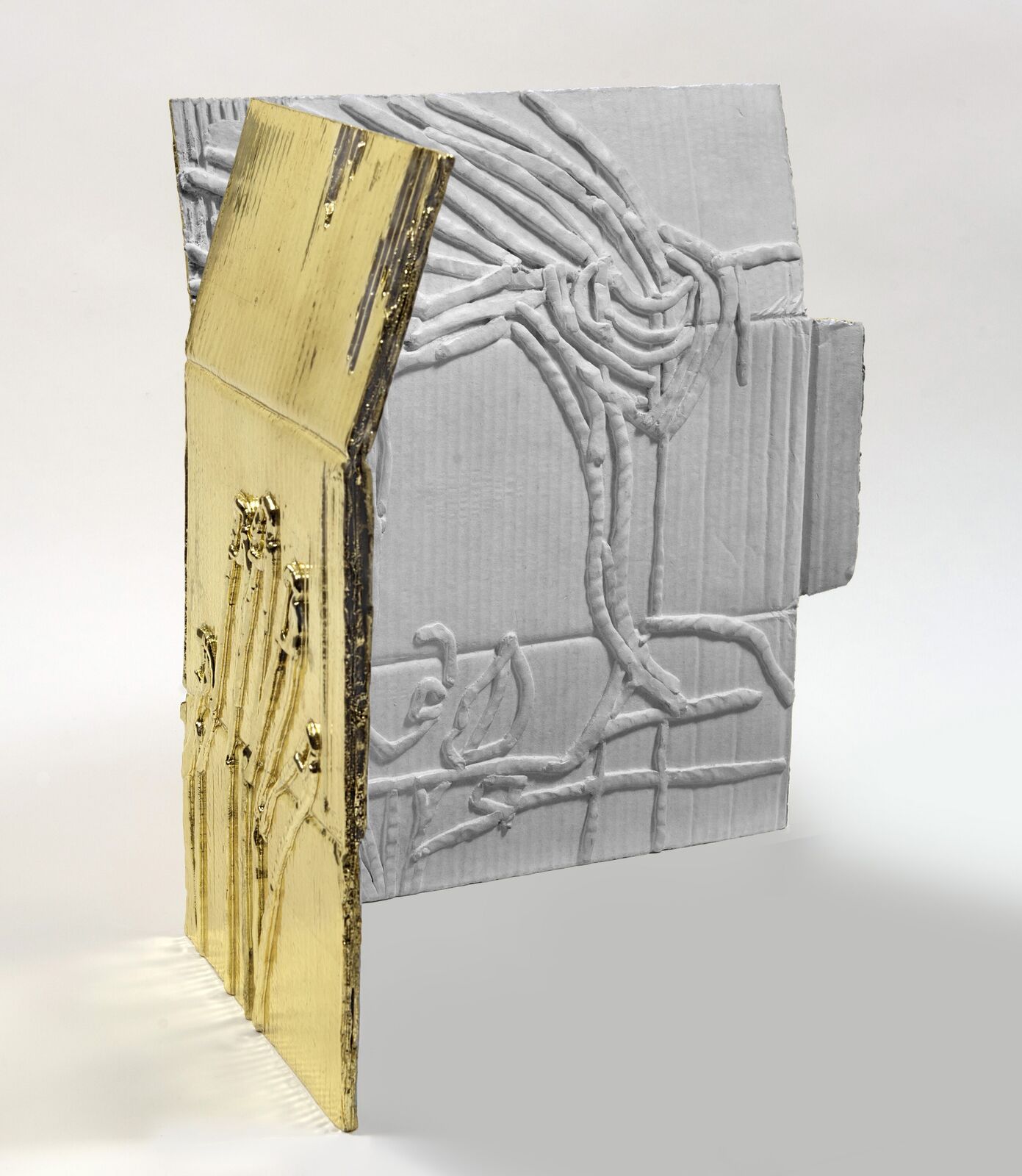 Ghada Amer | GIRLS IN WHITE AND GOLD (2024) | MutualArt