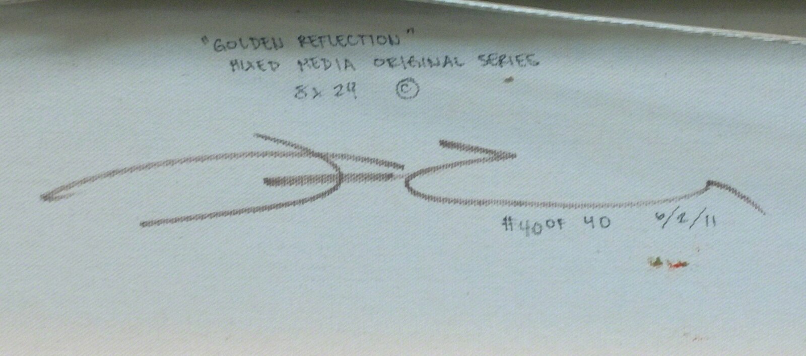 James Coleman | Golden Reflection (2011) | MutualArt