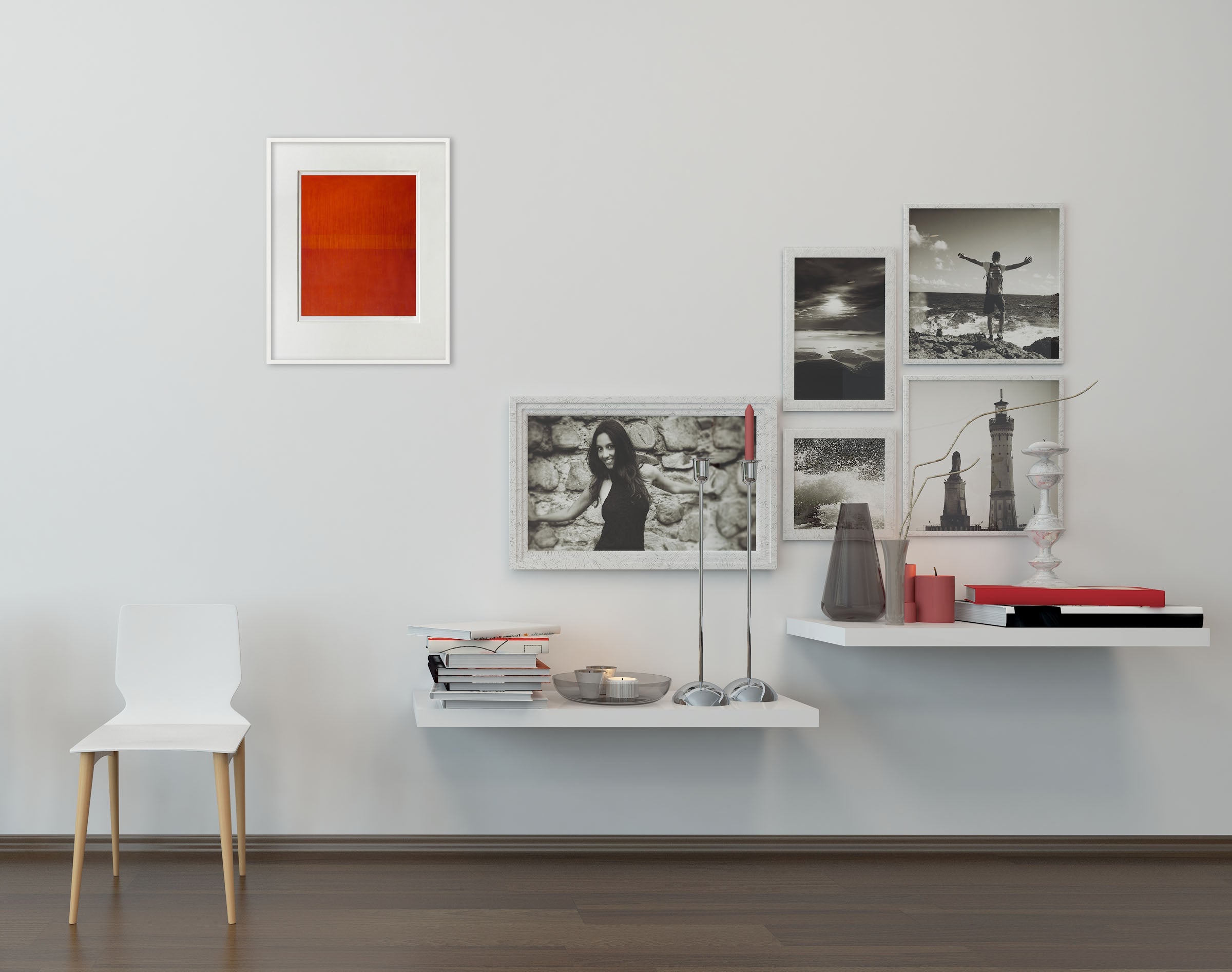 Janise Yntema | Linear Orange (2021) | MutualArt