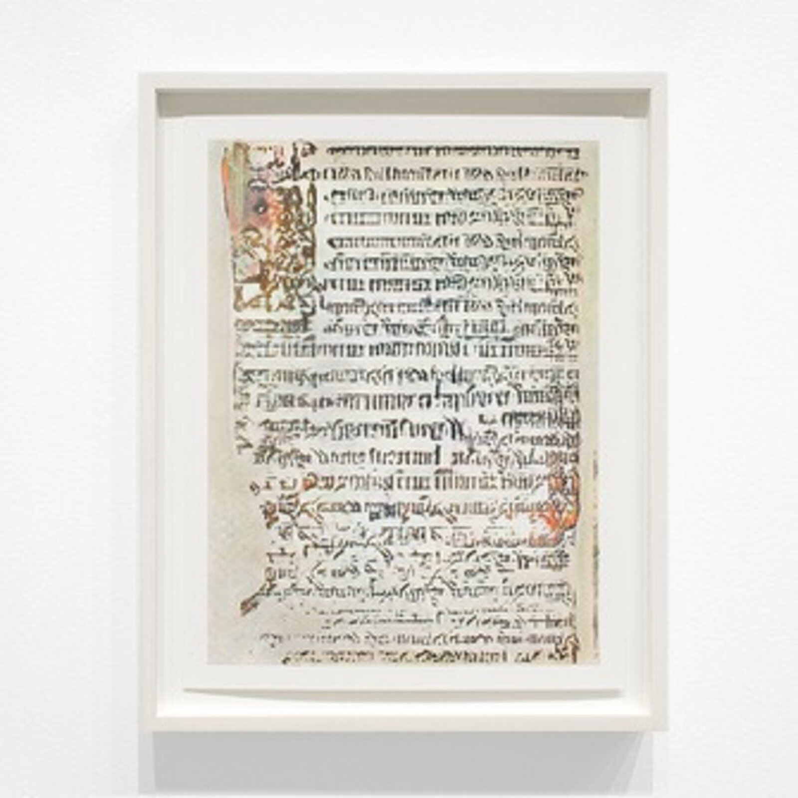 Jason Salavon | Narrative Frame (Illuminated Manuscripts 3) (2019 ...