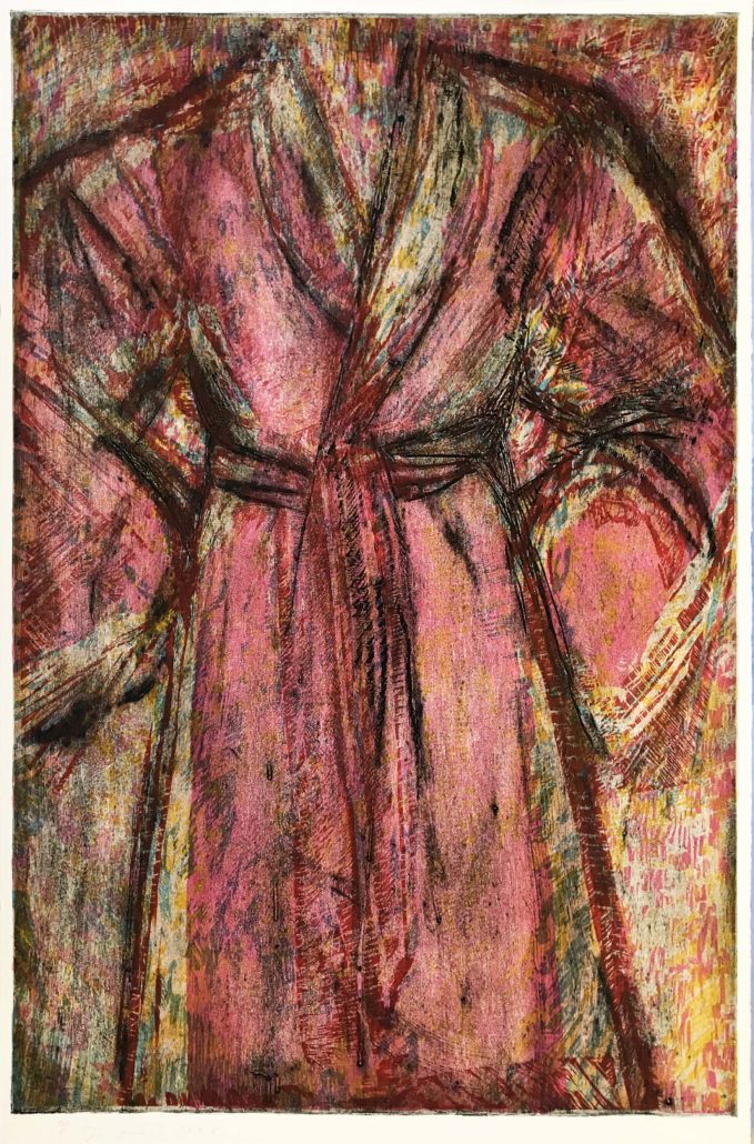 Jim Dine | Rosy Robe (1998) | MutualArt
