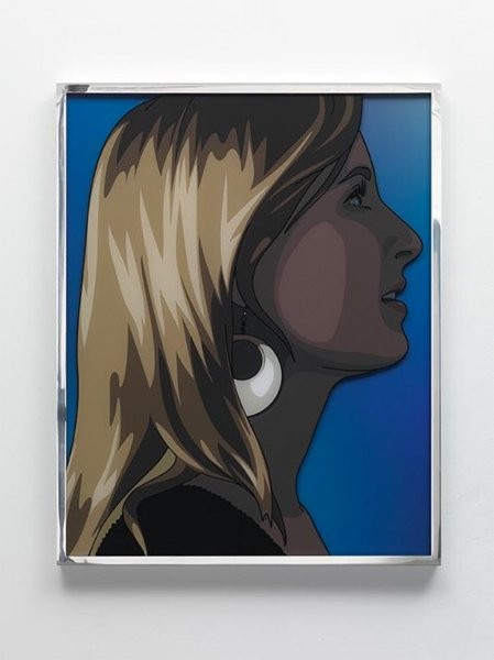 Julian Opie | Elena and Cressie get ready for the party 5 (2011 ...