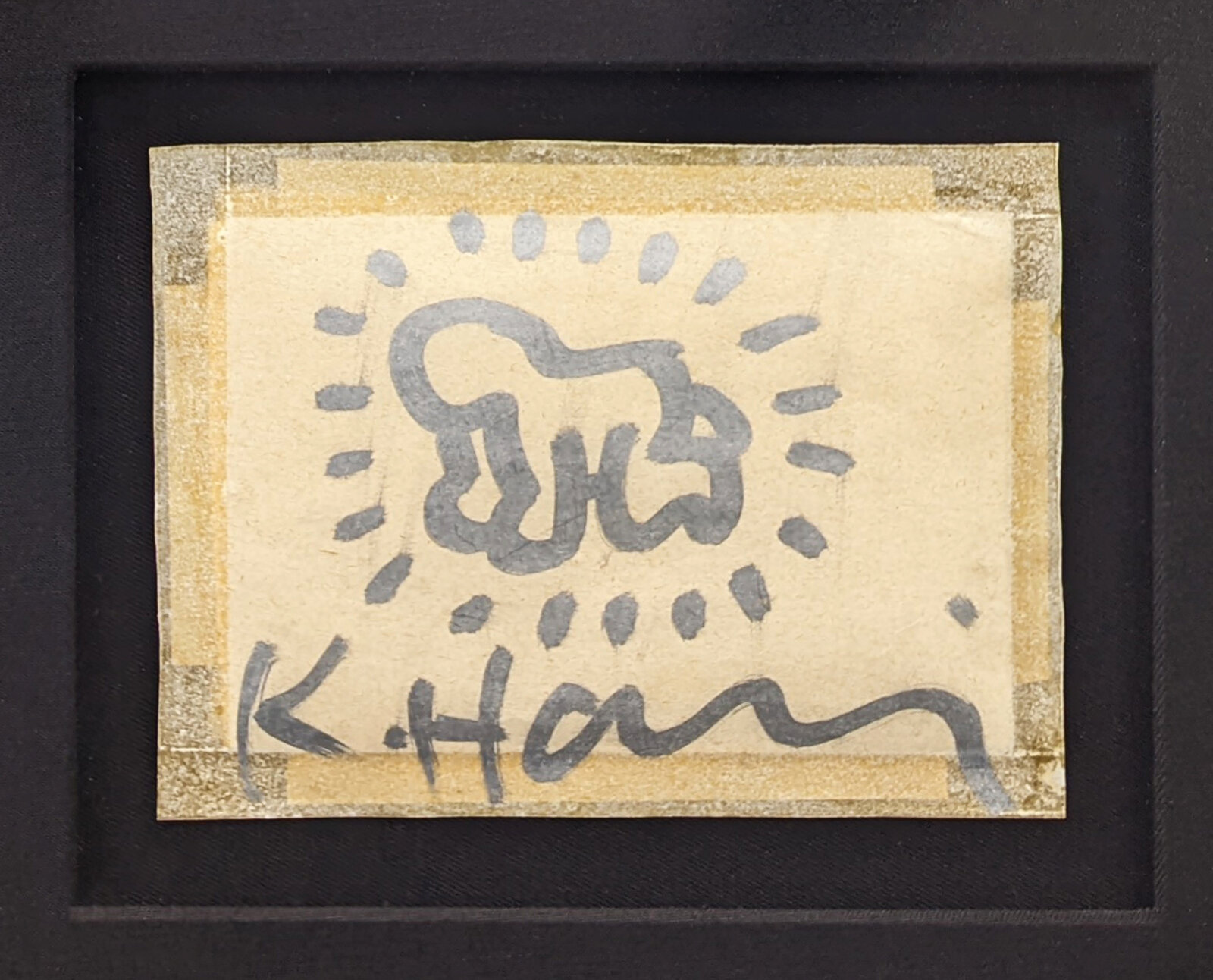 Keith Haring | Untitled (Radiant Baby) (circa 1985) | MutualArt