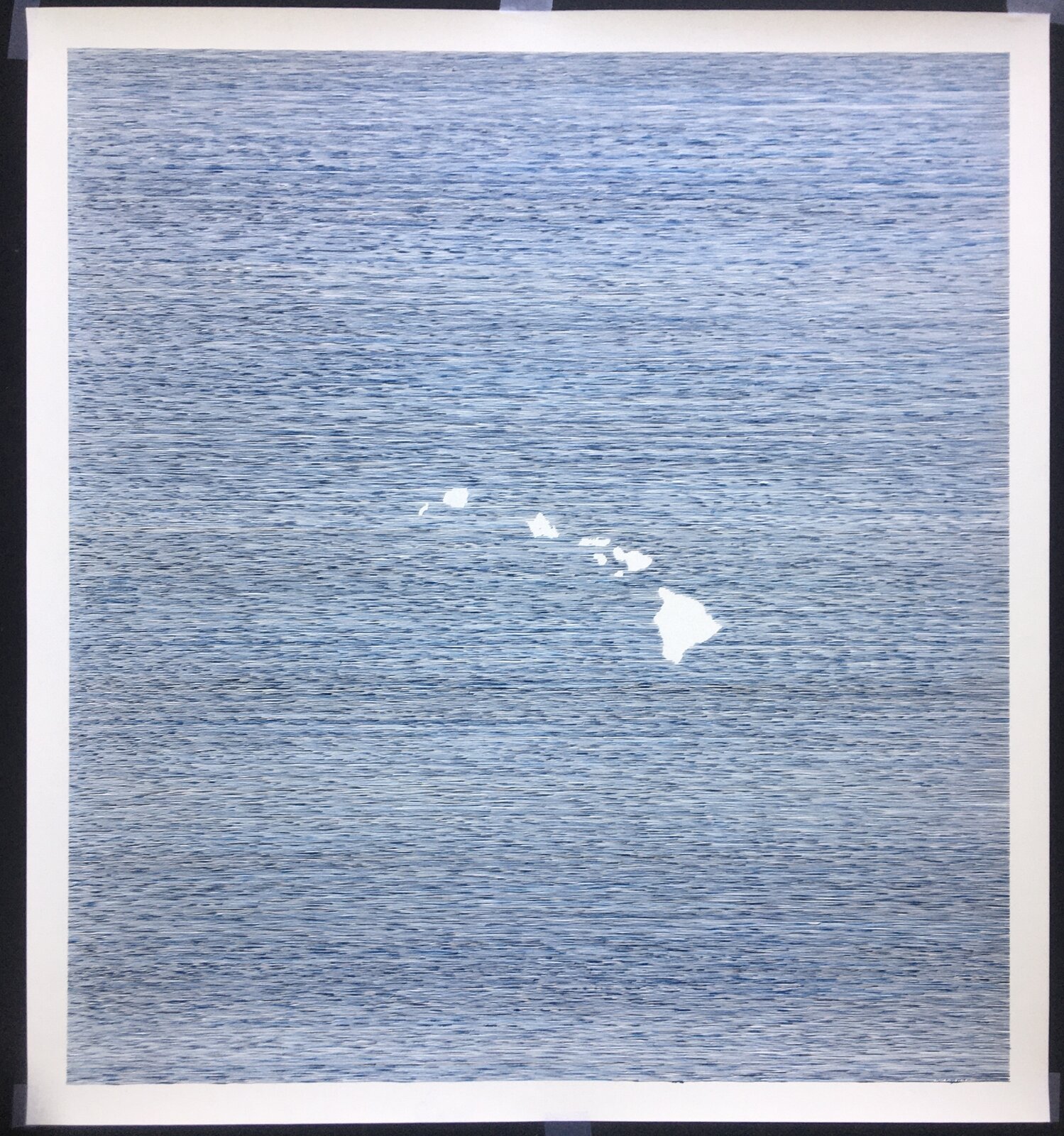 Kim Rugg | Blue Lines Hawaii (2019) | MutualArt