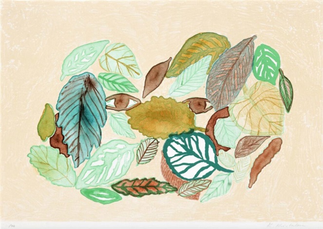 Klara Kristalova | Fallen Leaves, Pale (2023) | MutualArt