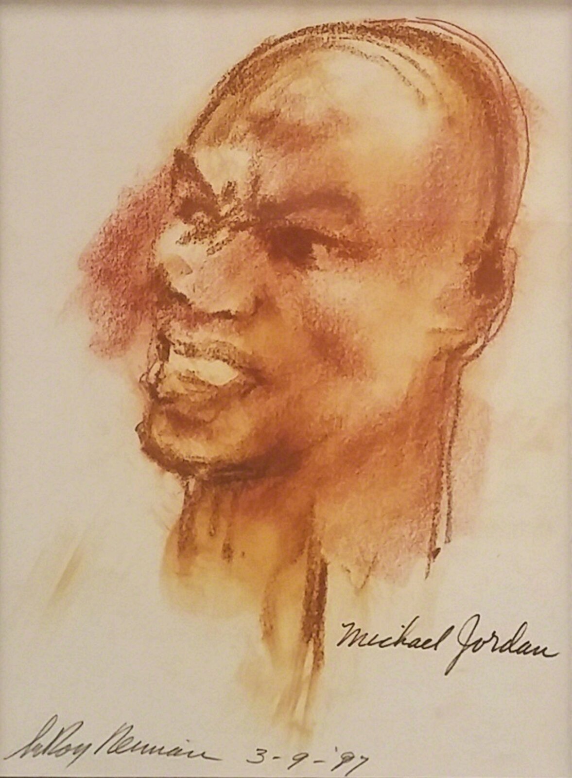 LeRoy Neiman | Michael Jordan (1987) | MutualArt