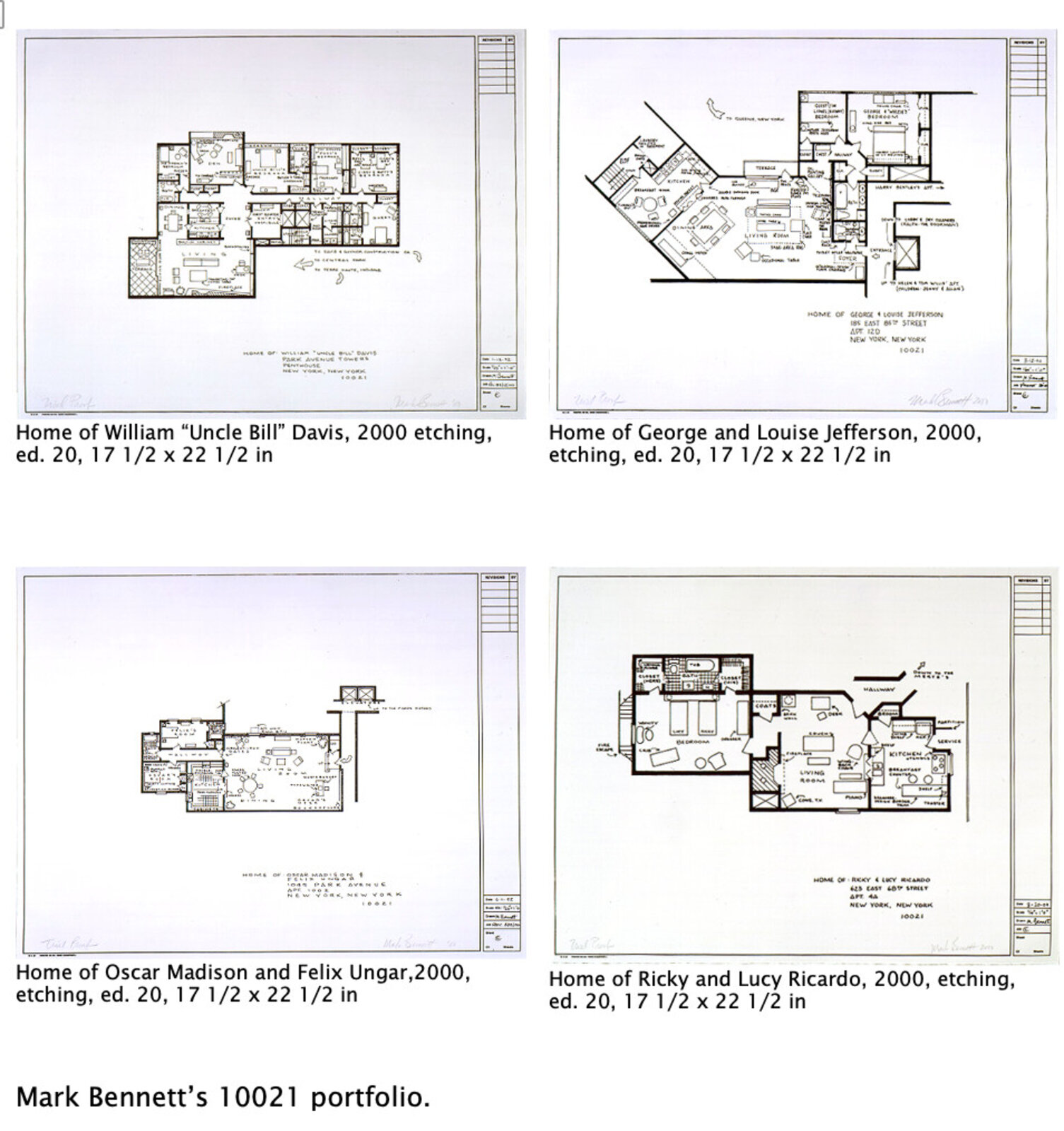 Mark Bennett | Home of George and Louise Jefferson (The Jeffersons ...