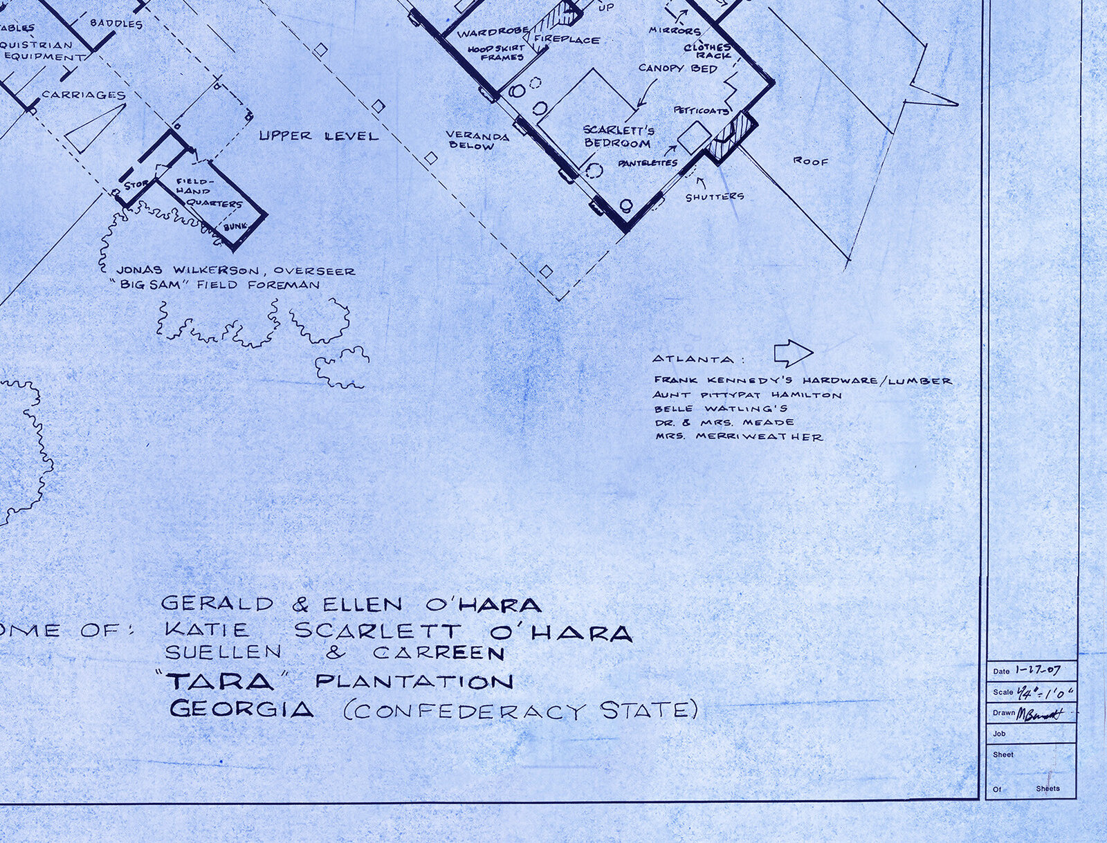 Mark Bennett | Home of Gerald & Ellen O'Hara, Katie Scarlett O'Hara ...