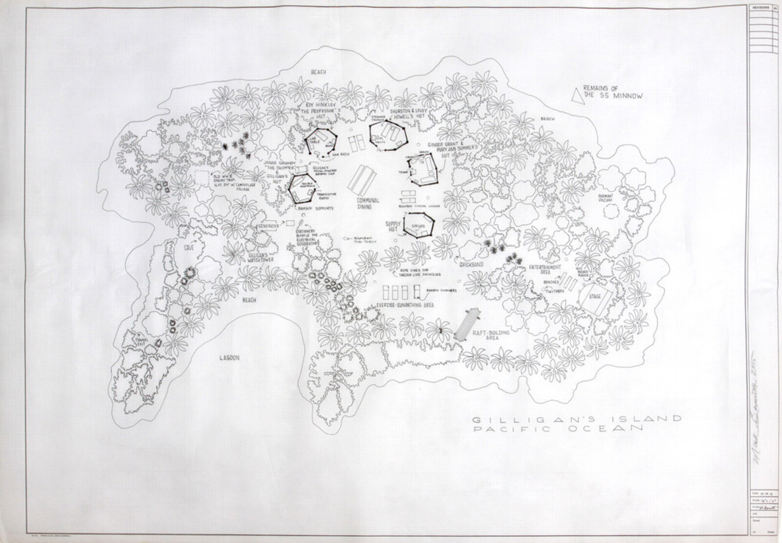 Mark Bennett | Home of Gilligan (Gilligan's Island) (2015) | MutualArt