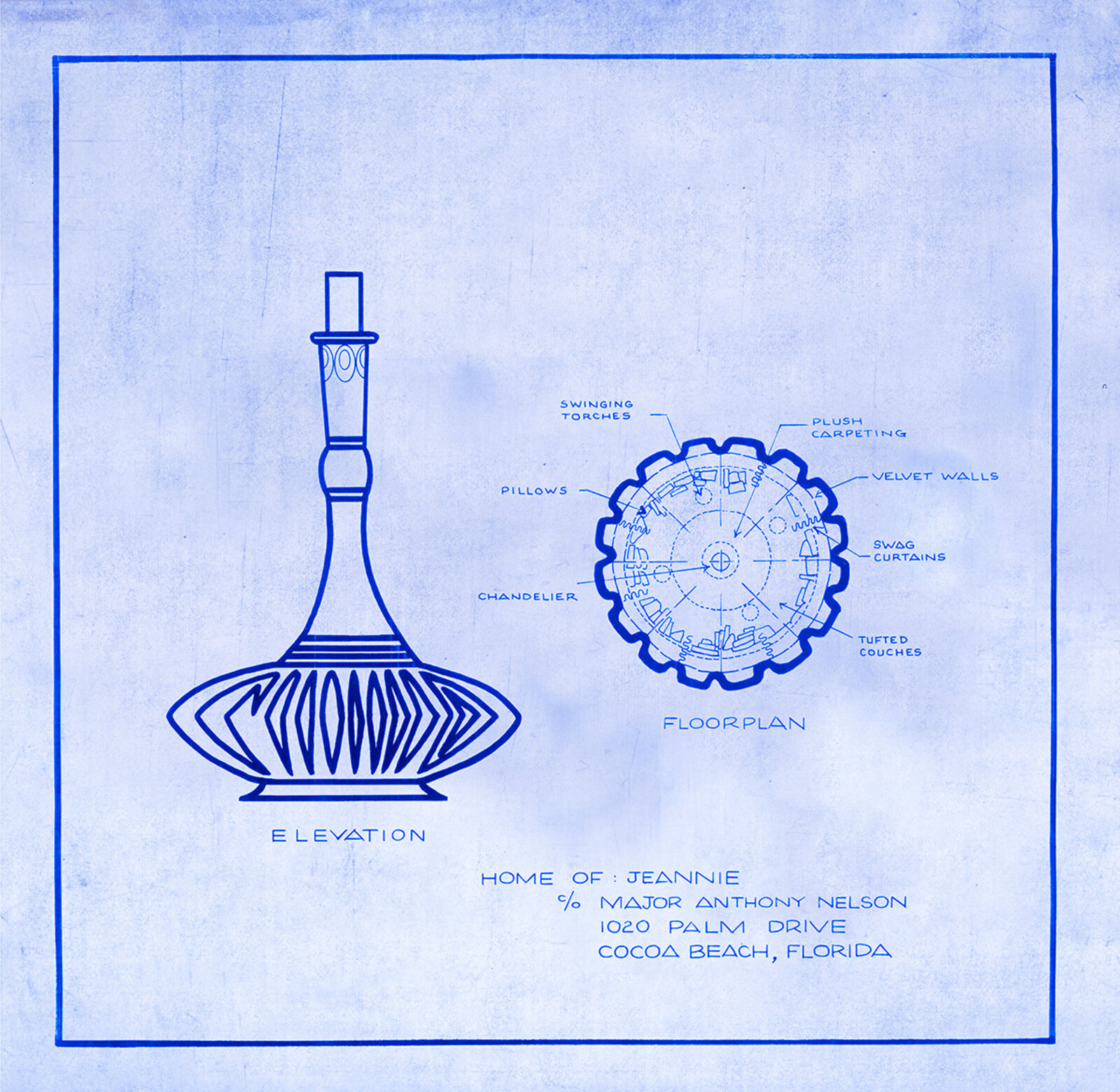 Mark Bennett | Home of Jeannie c/o Major Anthony Nelson (I Dream of ...