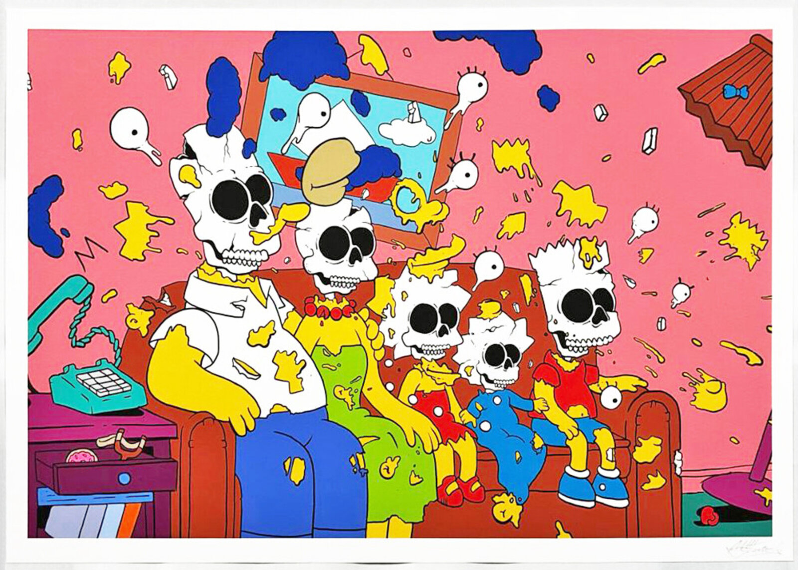 Matt Gondek | Simpsons Nuclear Family (2015) | MutualArt