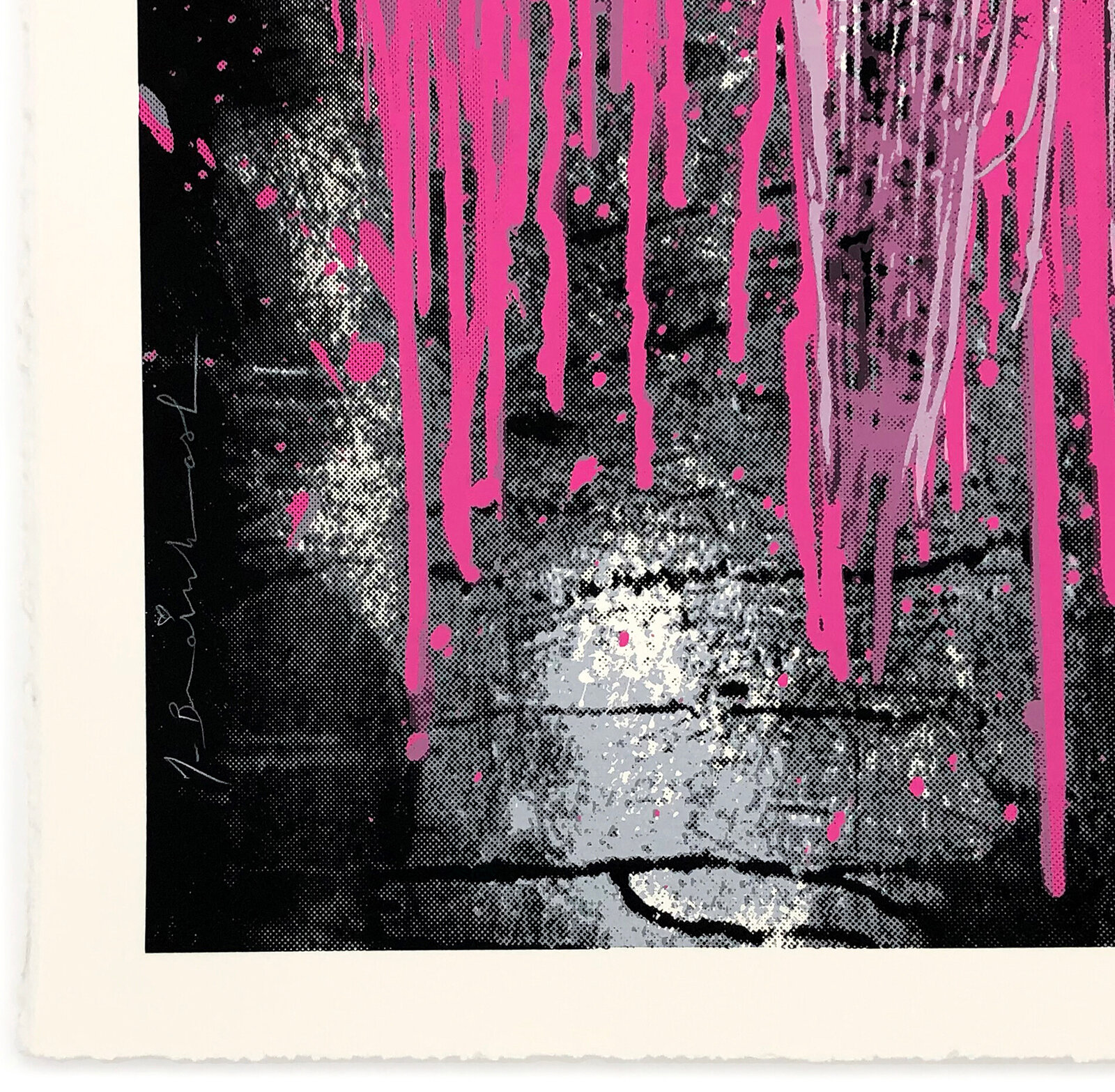 Mr. Brainwash | Jimi - Pink (Framed Hand Signed Screen Print) (2015 ...