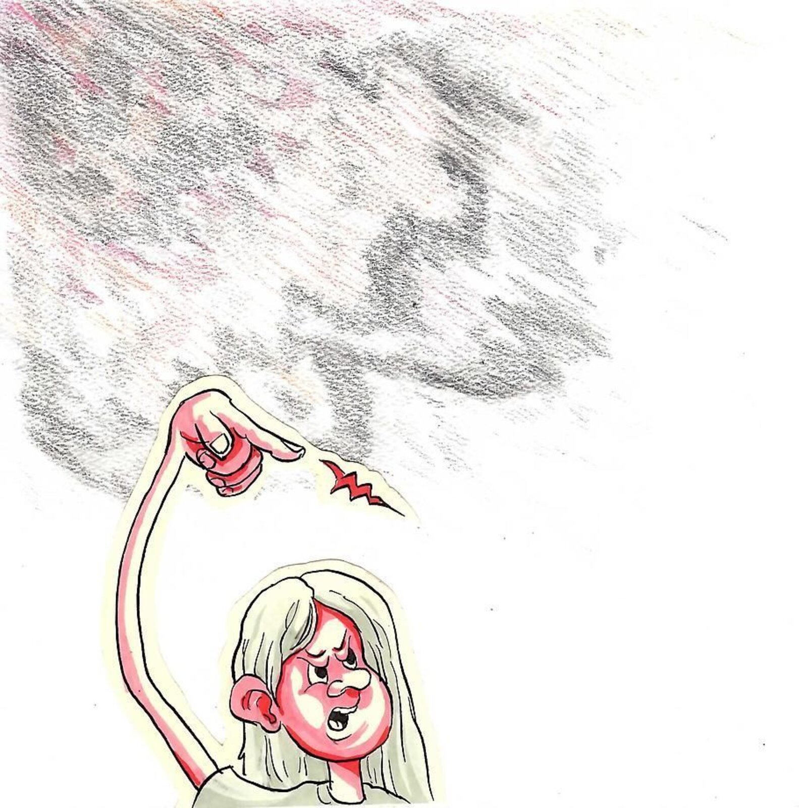 Okay Mountain Collective | 7x7 Collaborative Drawing (#132) (2012) | MutualArt