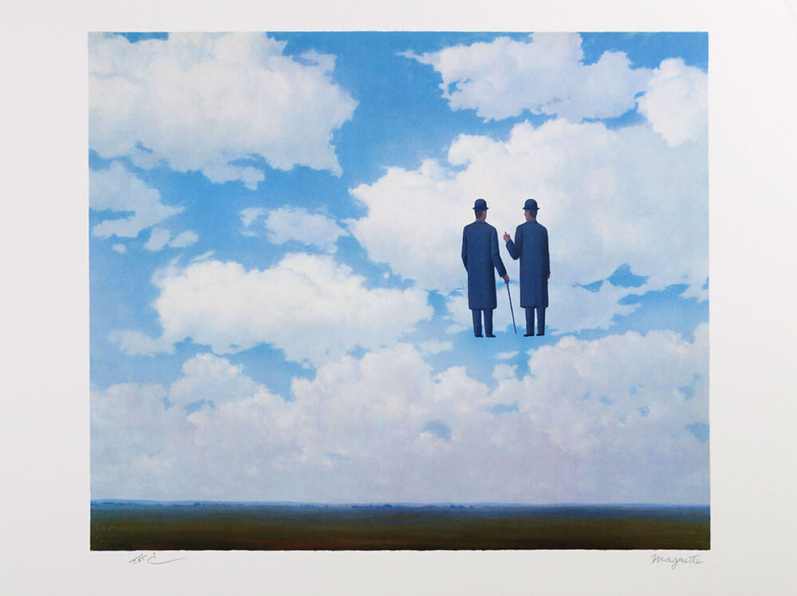 René Magritte | La Reconnaissance Infinie (The Infinite Recognition ...