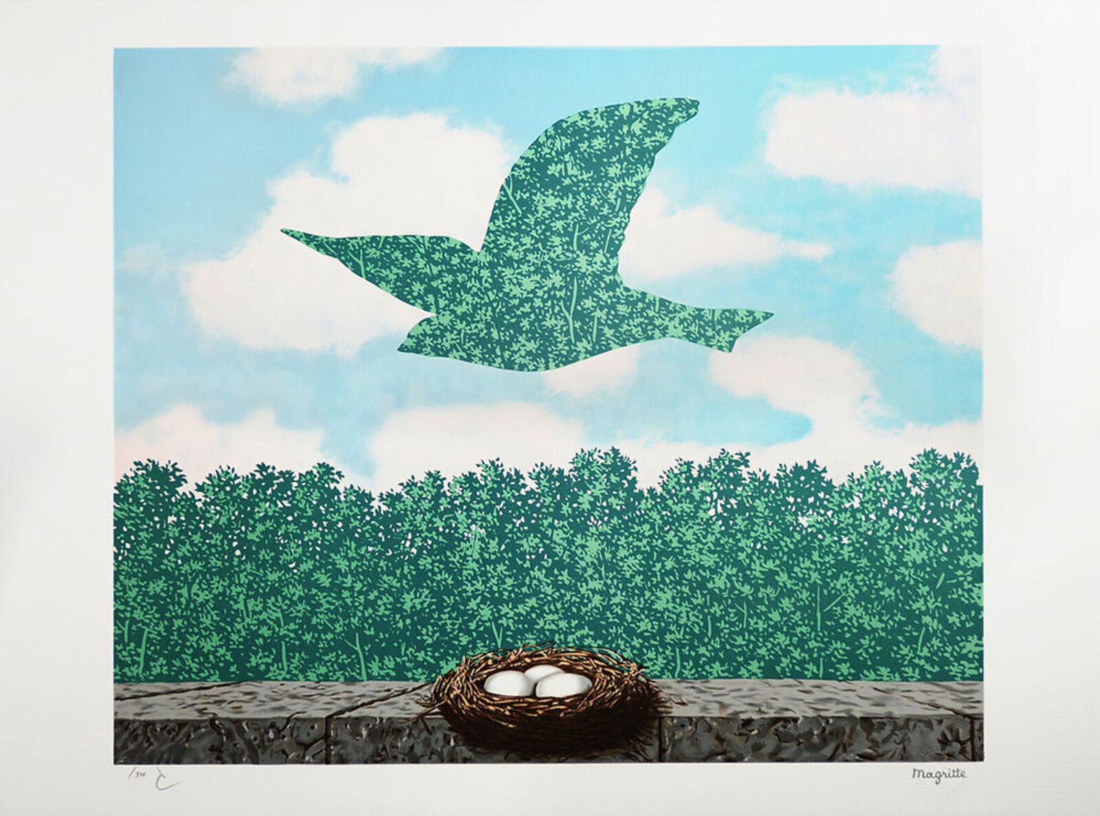 René Magritte | Le Printemps (Spring) (2004) | MutualArt