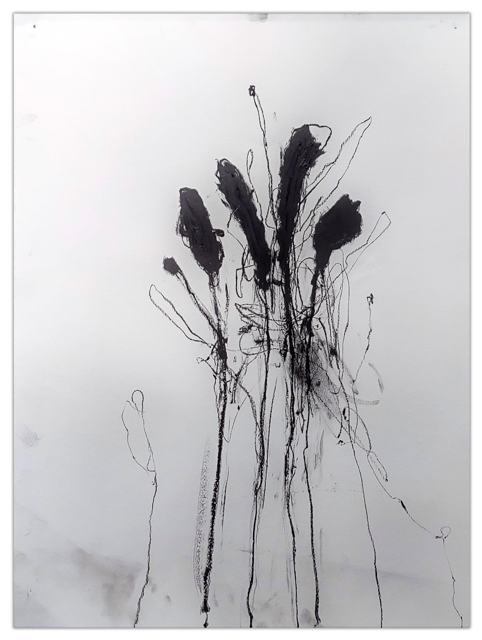 Robert Baribeau | In the weeds ink bloom #4 (2023) | MutualArt