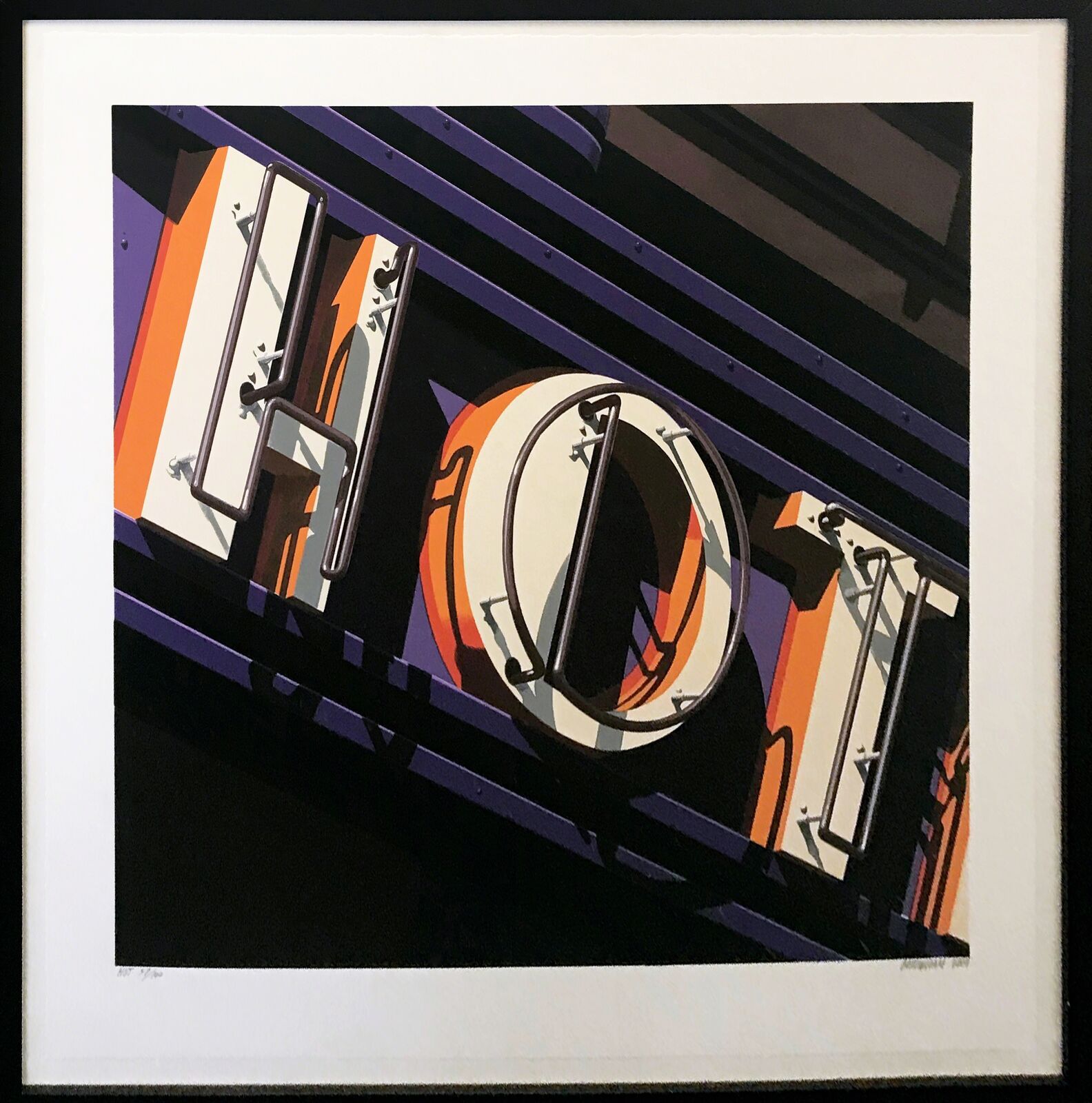 Robert Cottingham | HOT (2009) | MutualArt
