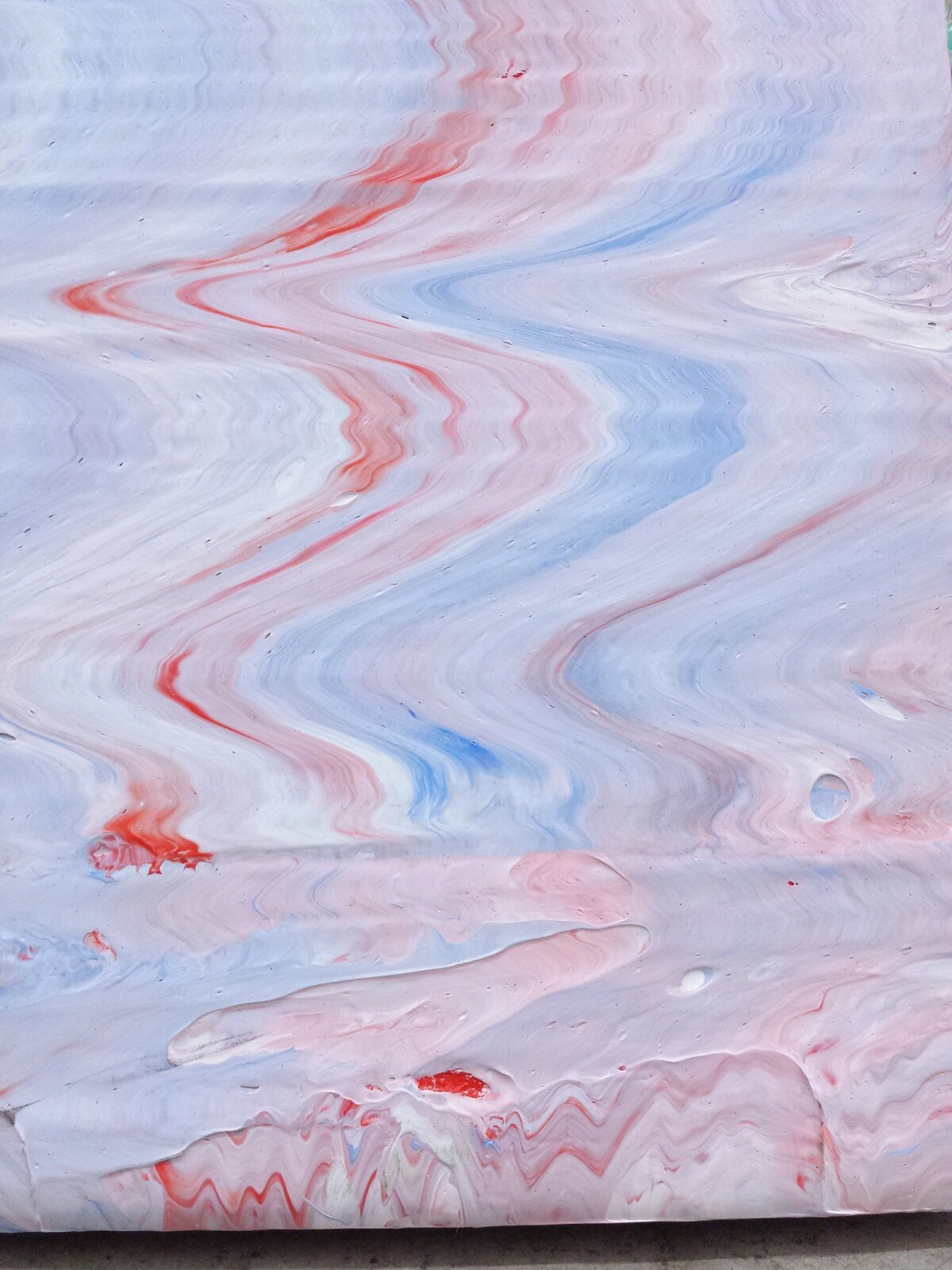 Robert Standish | Red, White and Blue (Rhythmic #1) (2018) | MutualArt