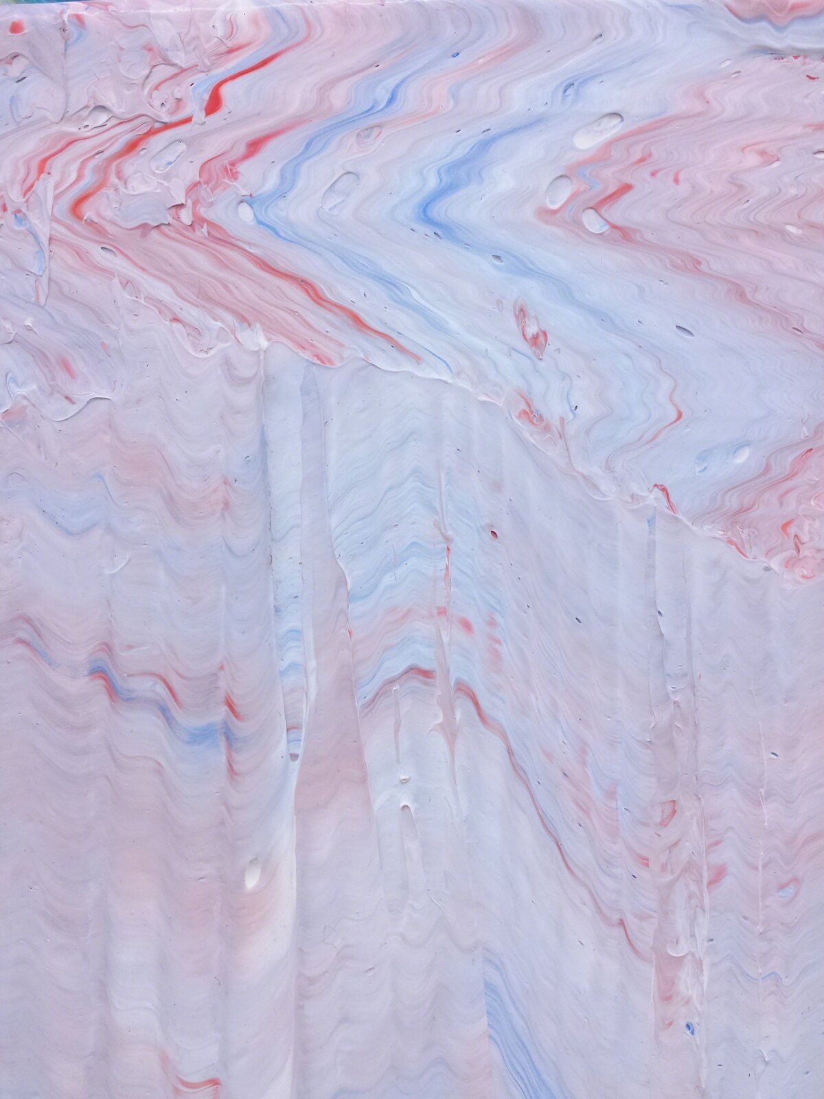 Robert Standish | Red, White and Blue (Rhythmic #1) (2018) | MutualArt