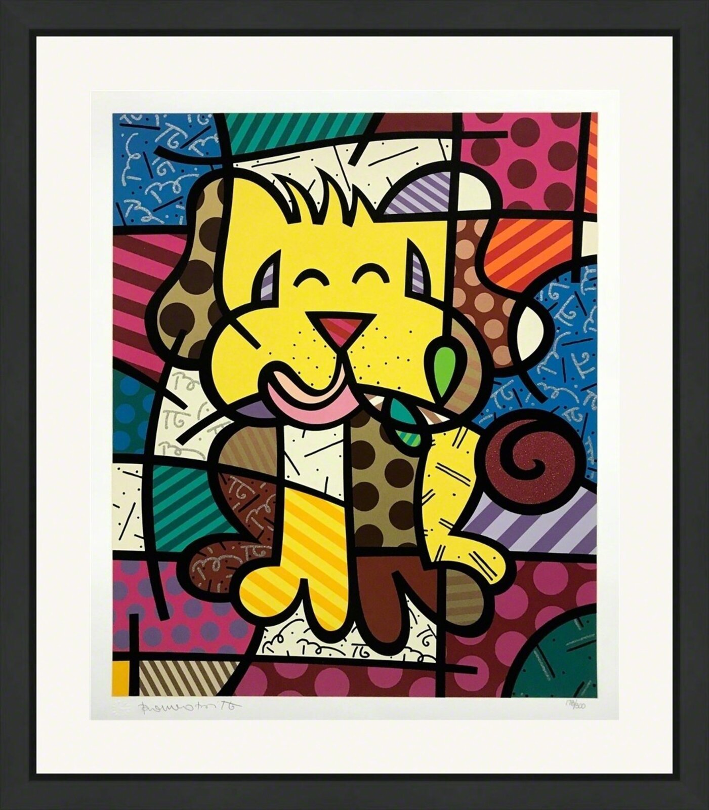 Romero Britto | Best Friend (Dog) (circa 2000) | MutualArt