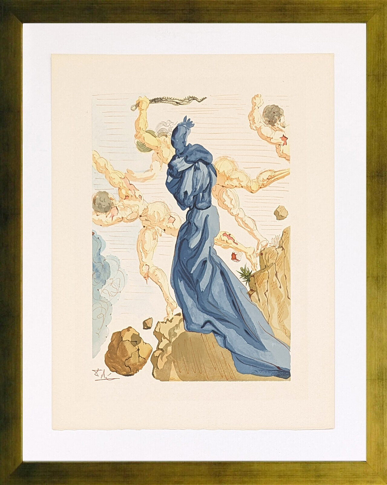 Salvador Dalí | Hell Canto 19 (circa 1960) | MutualArt