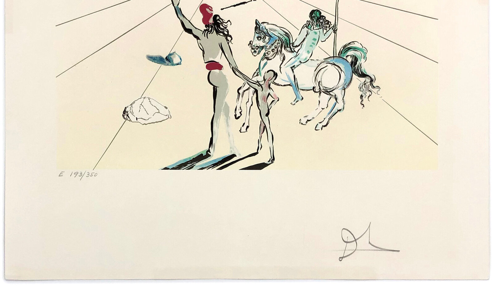 Salvador Dalí | The Path To Wisdom (The Banker) (Drawer) (1978) | MutualArt